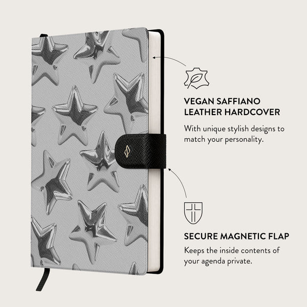 Hotshot - Saffiano Leather Journal Notebook | BURGA